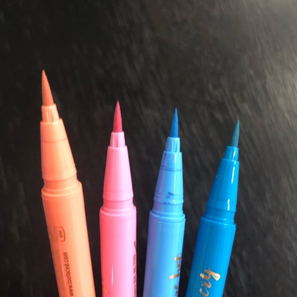 Too Faced | Makeup | Too Faced Sketch Marker Eyeliner Set Of 4 Nwt ...